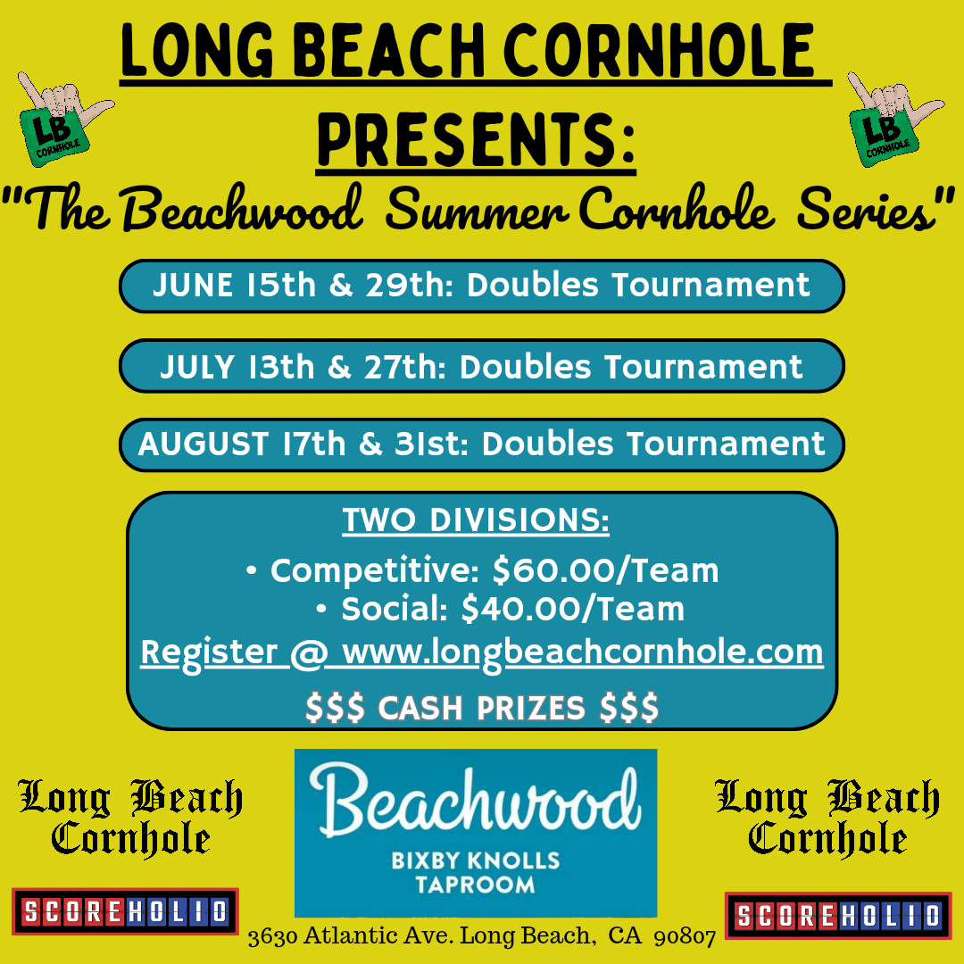 Beachwood Summer Cornhole Series: – LONG BEACH CORNHOLE